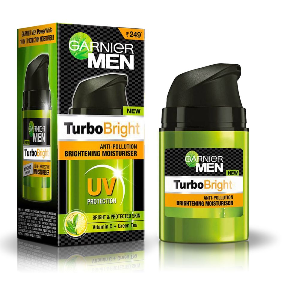 Garnier Men Turbo Bright Anti-Pollution Moisturizer (50g)
