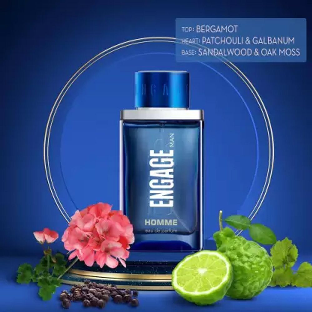 Engage EDP Perfume For Men - Homme (90ml), perfume for men, engage ...
