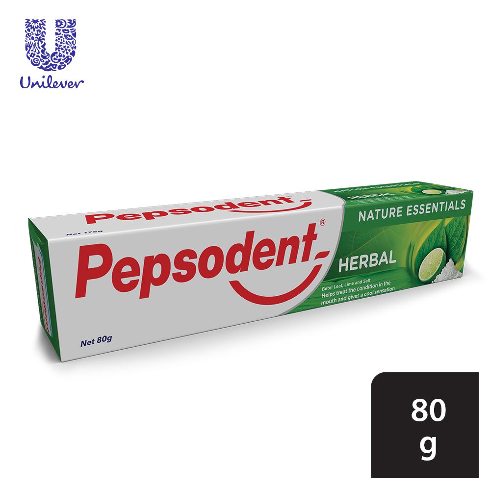 PEPSODENT HERBAL NATURAL ESSENTIALS 80G