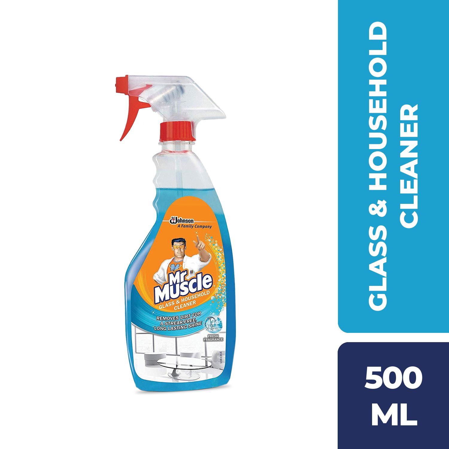 Mr Muscle Glass & Household Cleaner Spray 500 ml | Removes Dirt For a ...