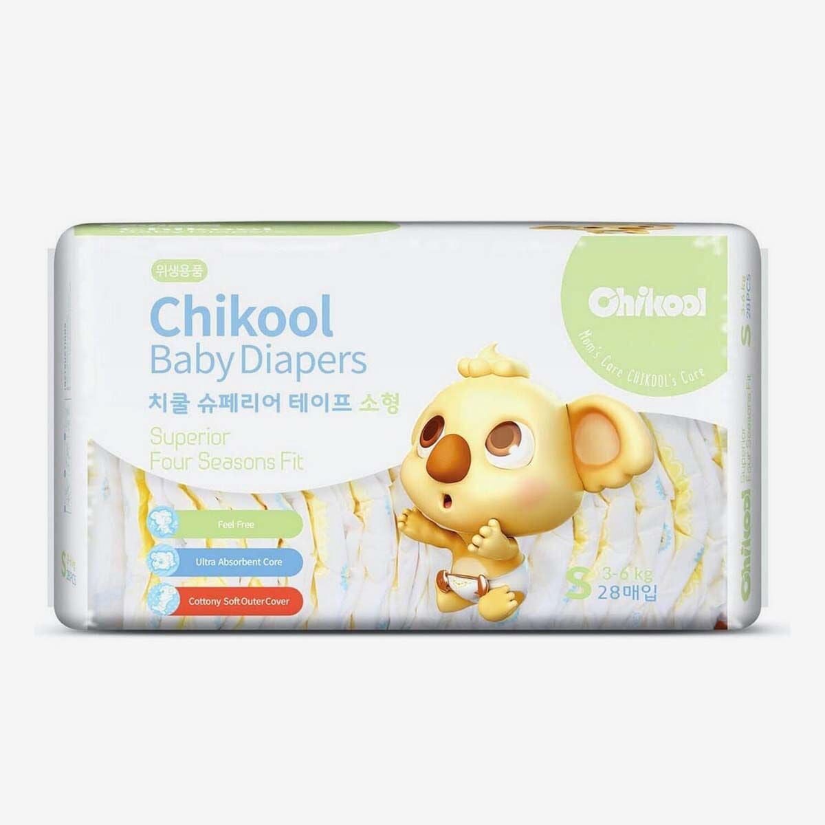 Chikool Superior Tape Diapers Small Size