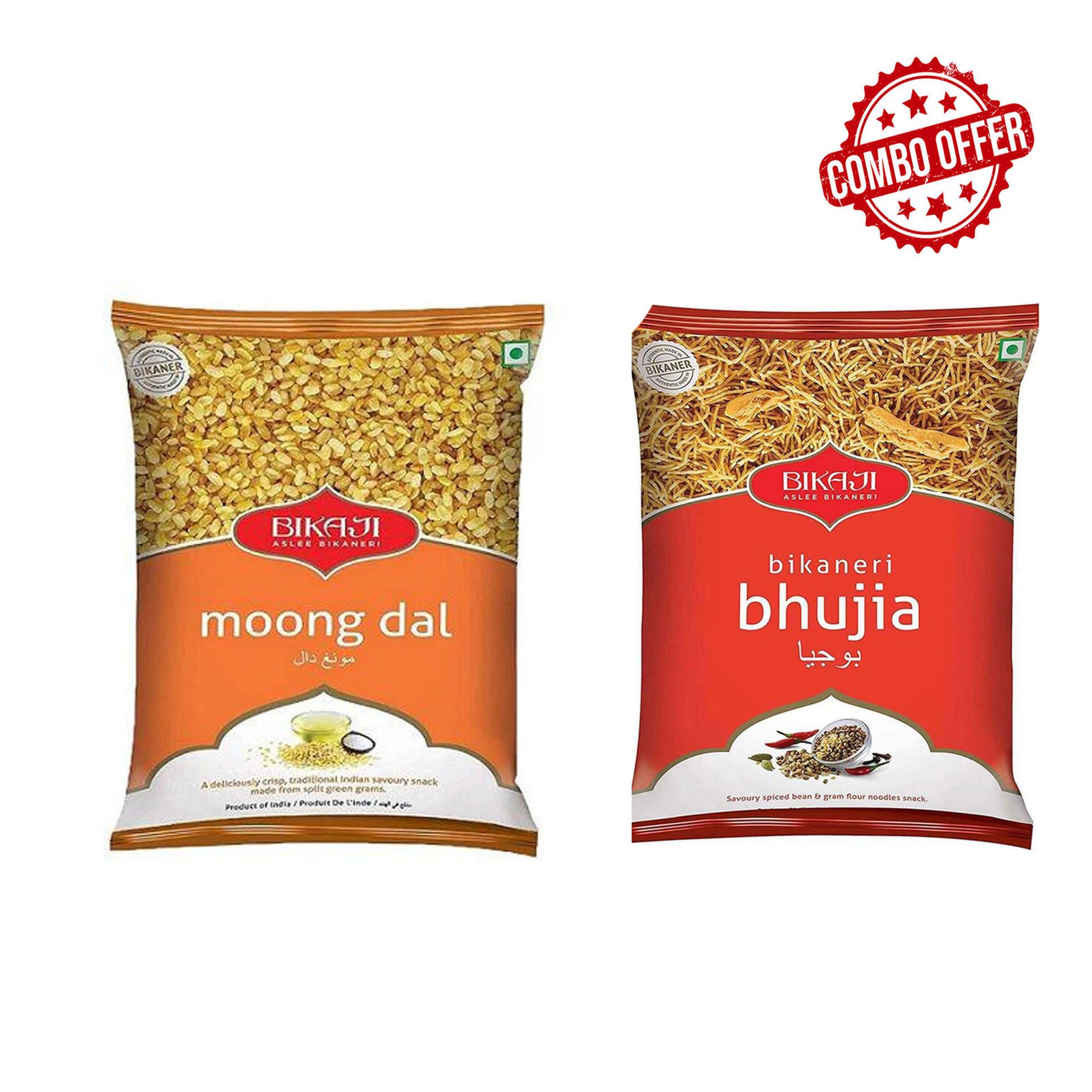 Bikaji Bhujia And Moong Combo 360 Gm Per Packet