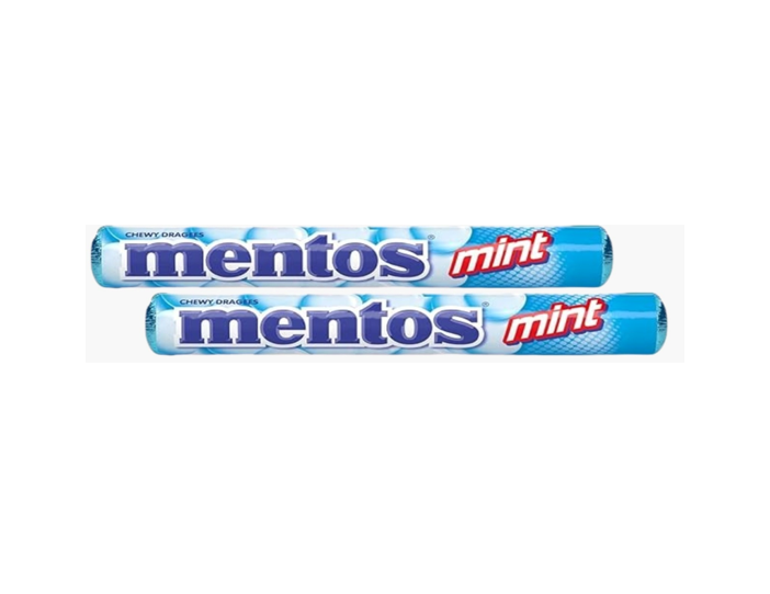 Mentos Mint Stick Assorted Flavor 37 GM (2 pcs)